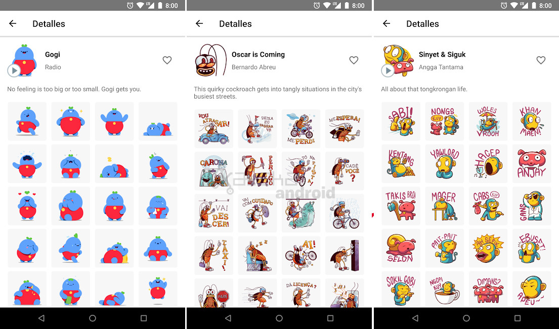 Cómo descargar los nuevos stickers de Gboard para Android