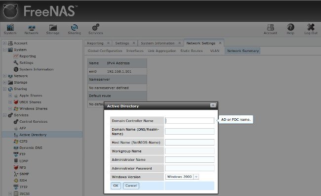FreeNAS, nueva versión 8.0 para crear tu propio NAS