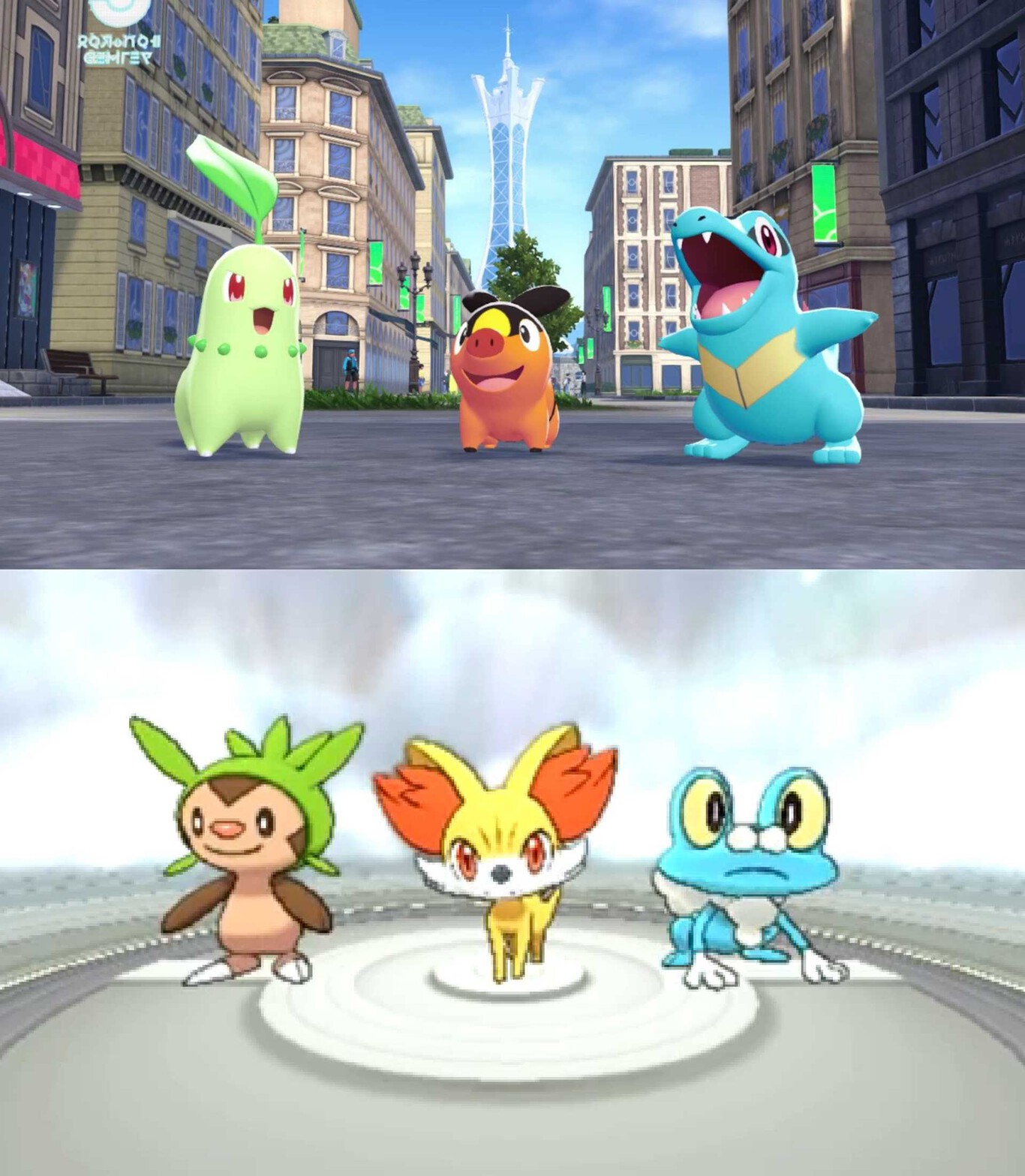 Comparamos el mapa de Pokémon Legends ZA contra Pokémon X & Y: Ciudad ...