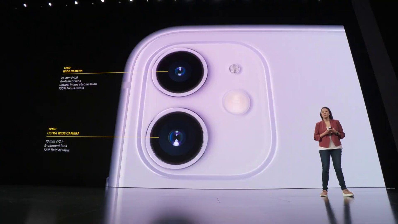 iPhone 11: doble cámara con ultra gran angular y la misma potencia para ...