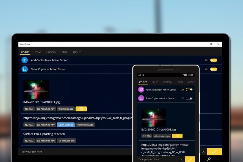 Copy Space: una app para sincronizar archivos y portapapeles entre ...