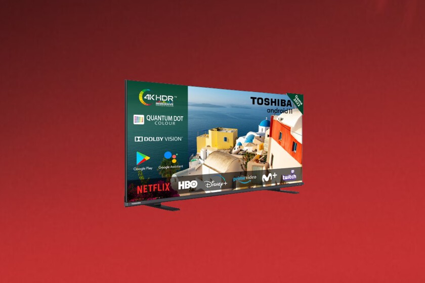 Chollo en esta espectacular Smart TV QLED: con Android TV, resolución ...