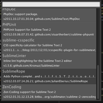 Sublime Text 2: Refactoring en Python con SublimeRope