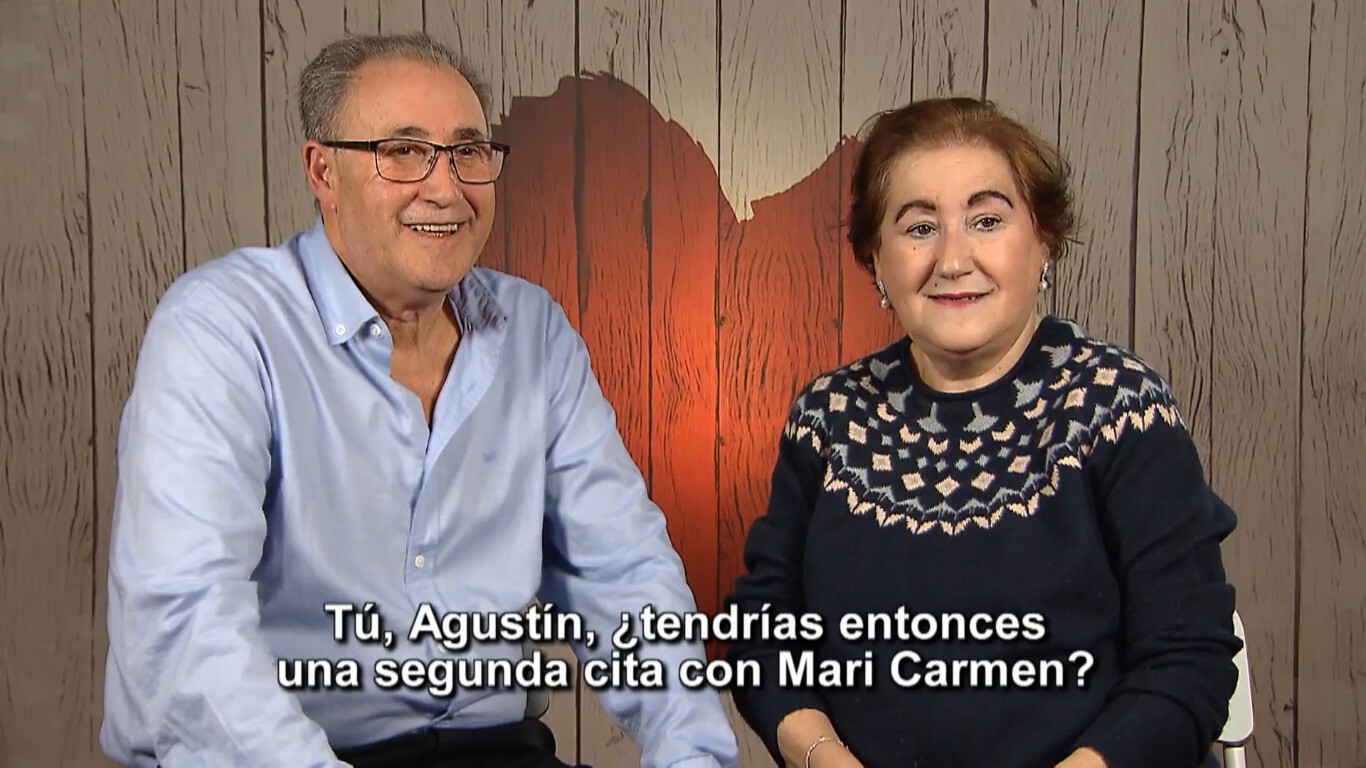 'First Dates': un soltero de Zaragoza recibe un manotazo al tocarle el ...