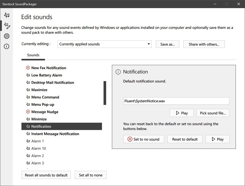 Windows 10: cómo cambiar los sonidos del sistema con Soundpackager