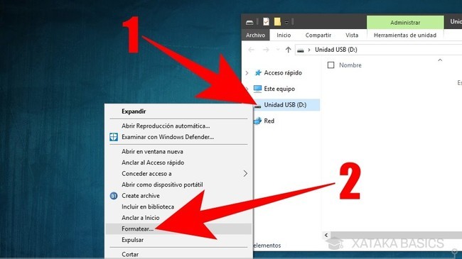 Cómo reparar una memoria USB dañada en Windows