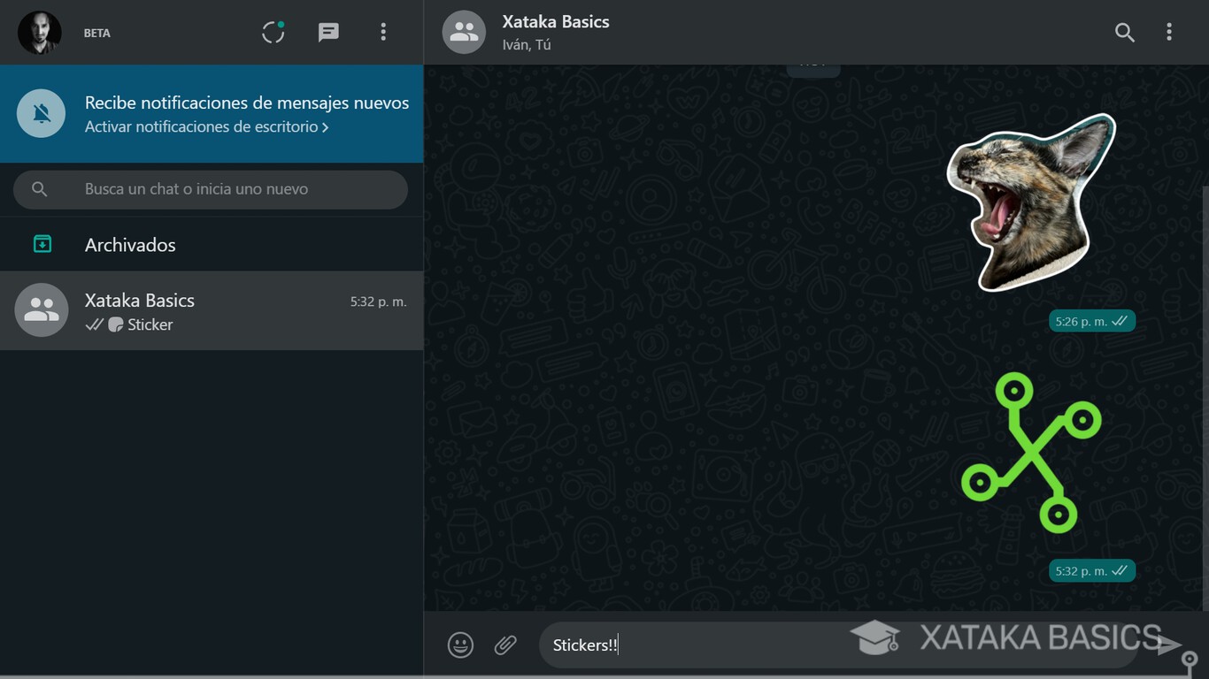 Cómo crear tus propios stickers en WhatsApp Web y para PC usando tus ...