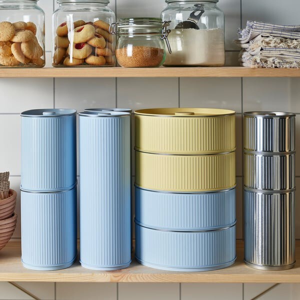 Ya en Ikea unos botes de cocina de diseño vintage que son tan bonitos ...