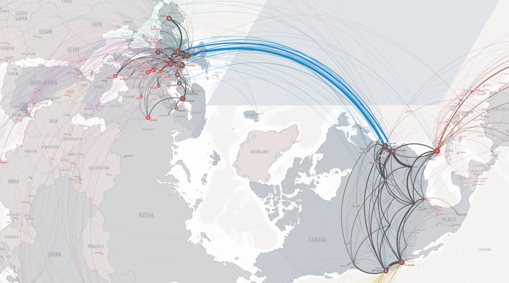 19 mapas que explican la geografía de Internet
