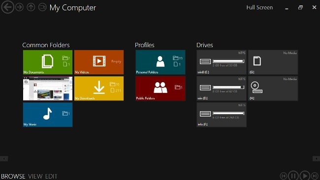 Immersive Explorer, un explorador de archivos alternativo al de Windows ...