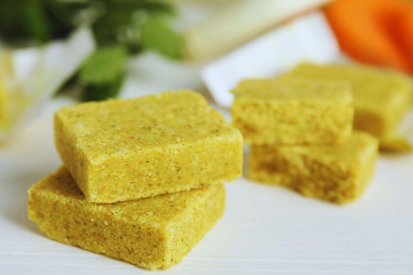 ¿Qué ingredientes contienen los cubos de caldo o consomé de pollo? Esta ...