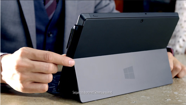 Se estrena el primer comercial del Microsoft Surface Pro