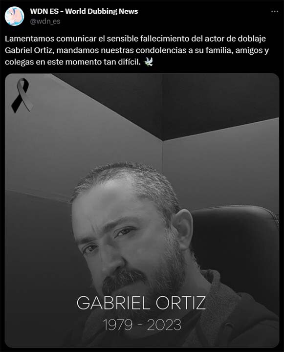 Fallece Gabriel Ortiz, la voz de Vash the Stampede: el actor de doblaje ...