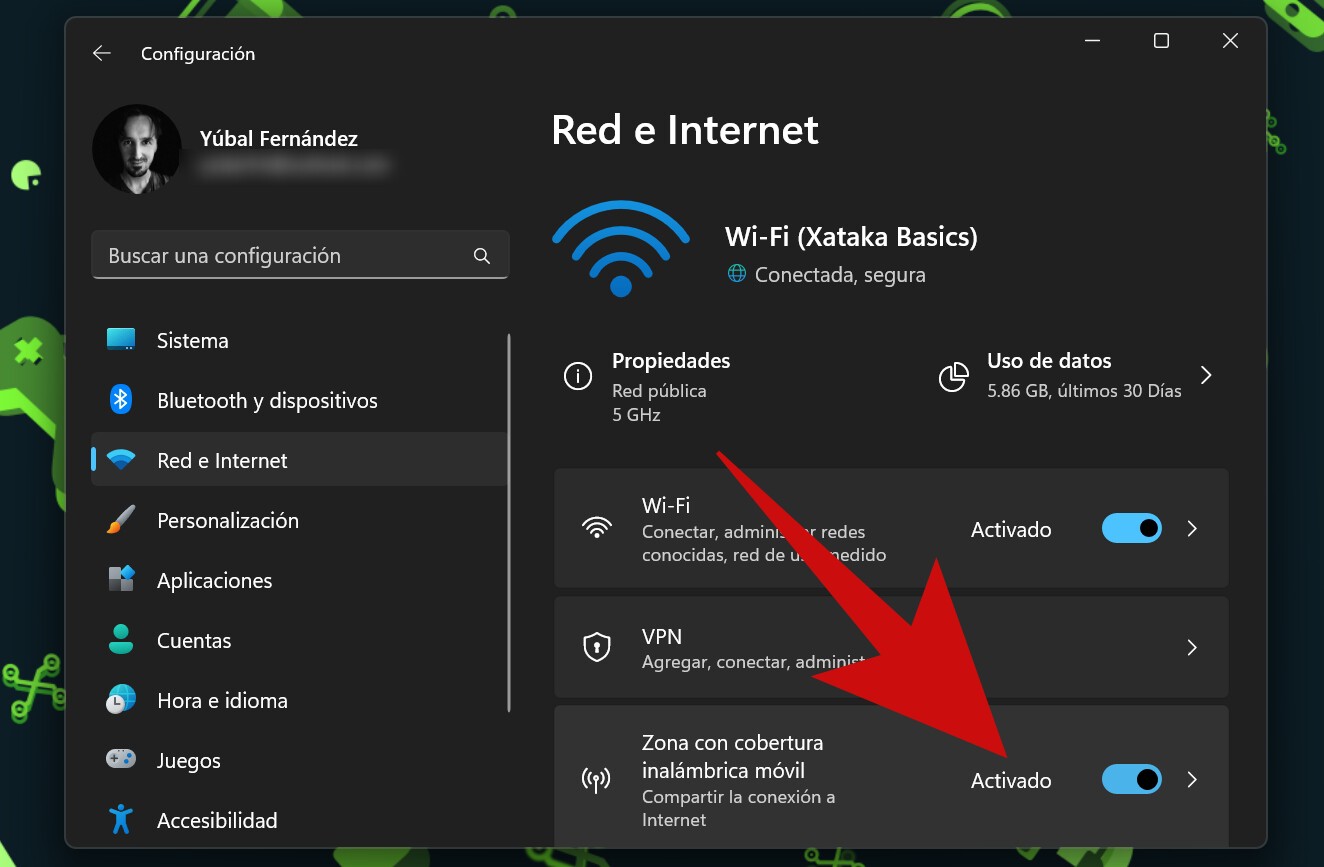 Cómo crear punto de acceso WiFi en Windows 11 para compartir tu conexión