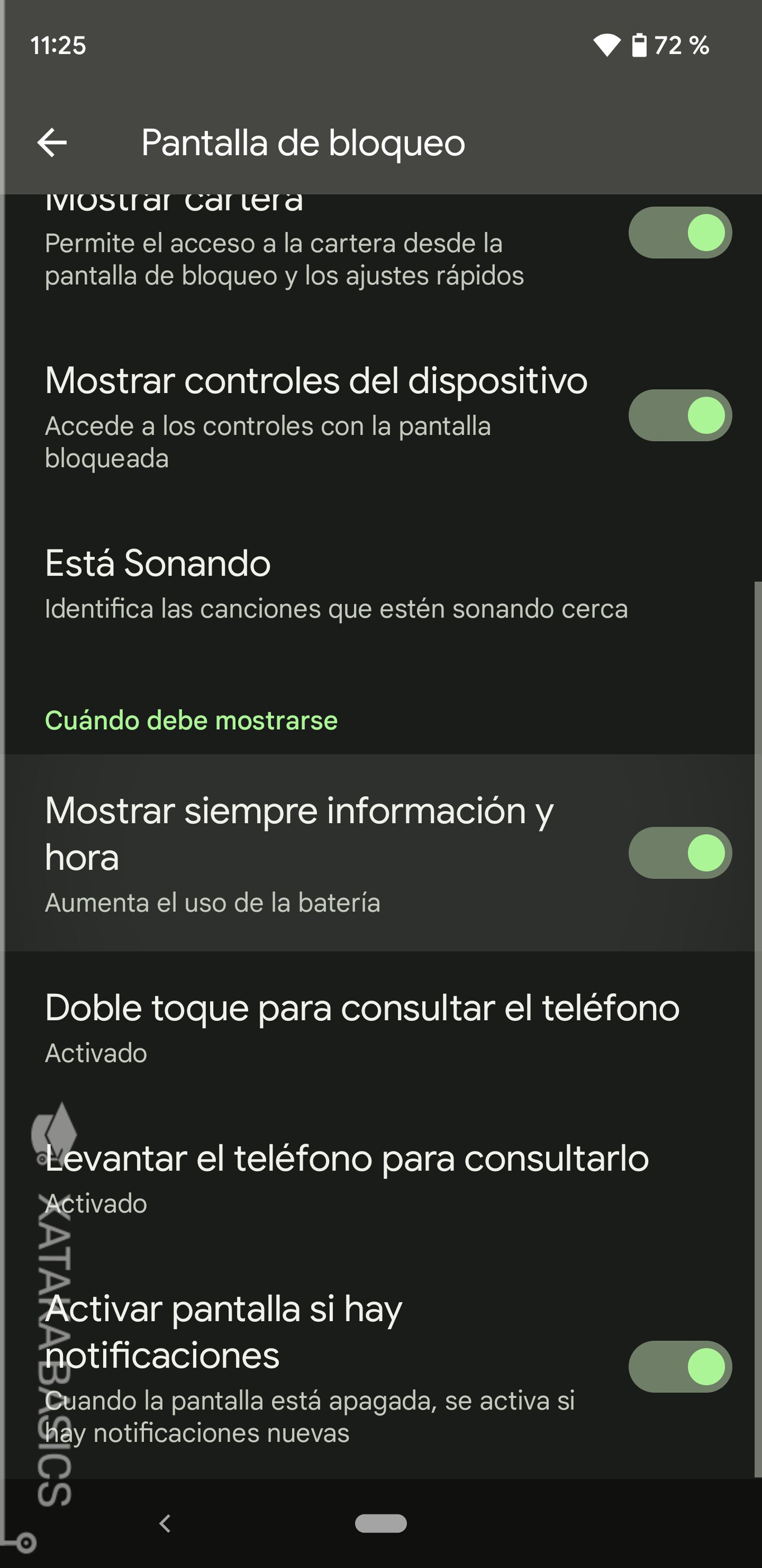 Modo Always On Display en Android: qué es y cómo activarlo