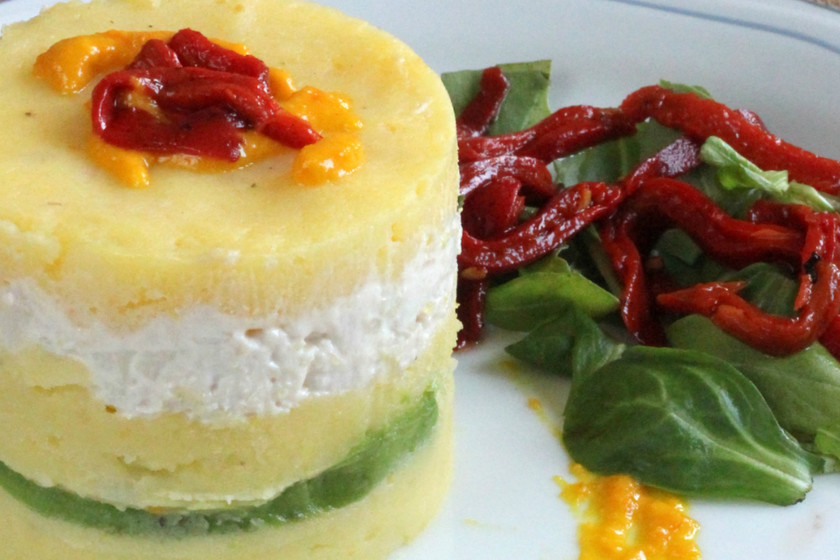Causa rellena. Receta tradicional peruana