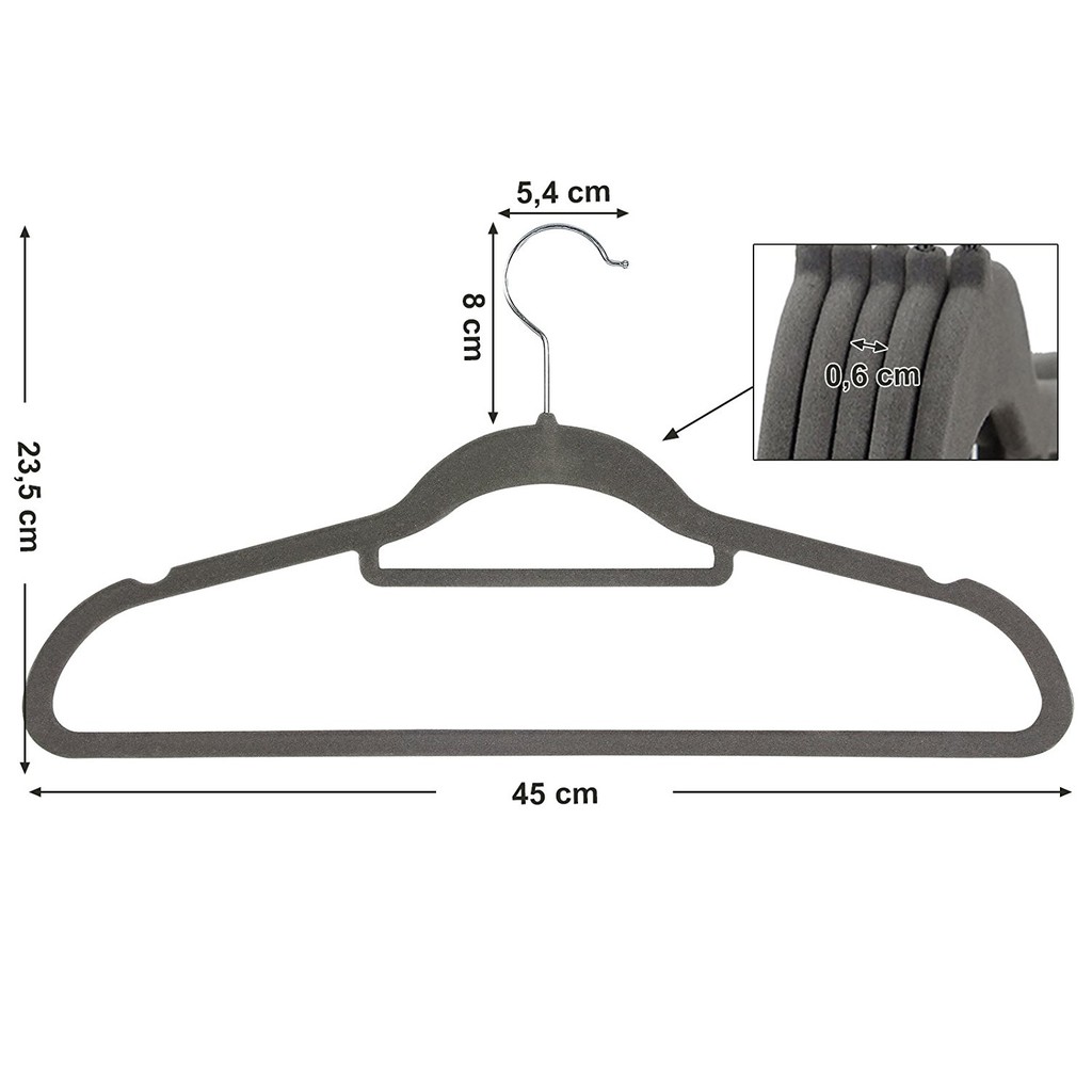 Sólo un tipo de percha es suficiente para tener tu armario en orden ...