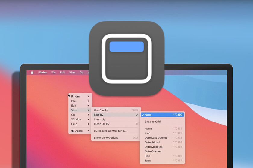 La barra de menú de macOS en cualquier parte de la pantalla es posible ...