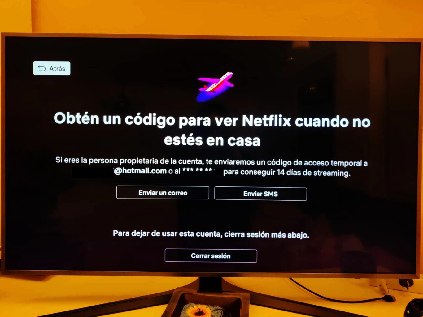 Netflix se pone seria. Comienzan a aparecer mensajes de bloqueo en la ...
