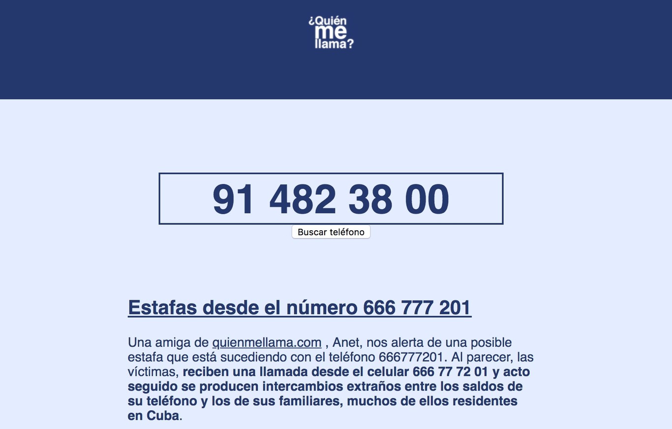 Las 7 mejores webs para saber quién me llama por teléfono