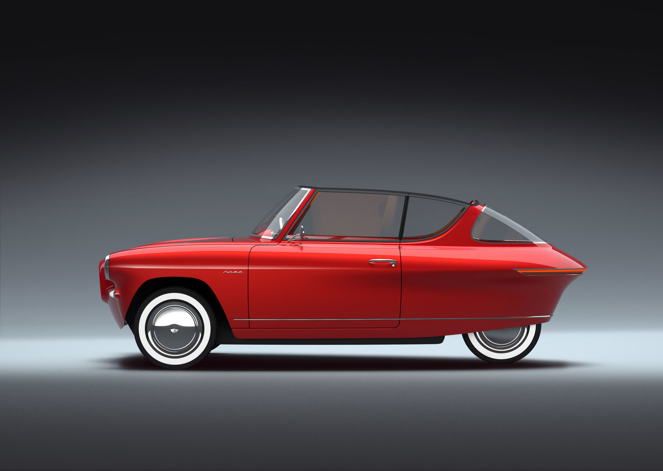 Nobe 100, el precioso "coche" eléctrico de tres ruedas con alma retro ...