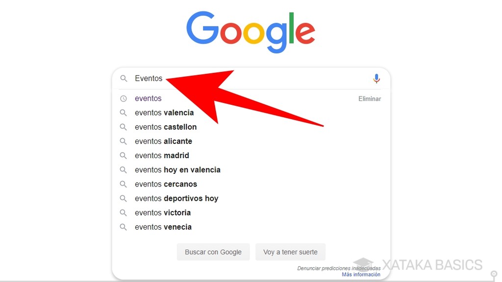Cómo buscar eventos cercanos a donde vives utilizando el buscador de Google