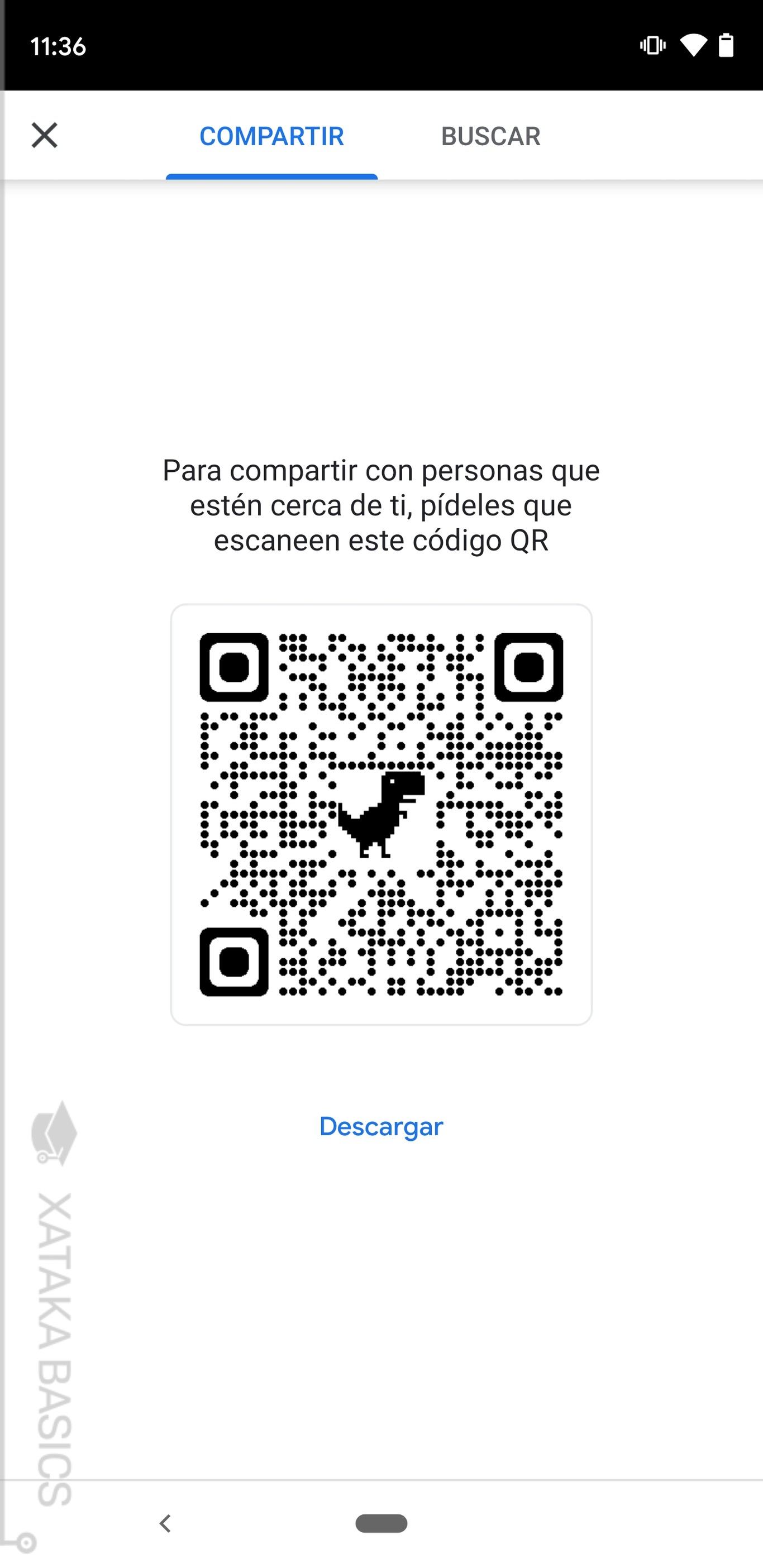 Cómo crear un código QR para compartir una web en Chrome