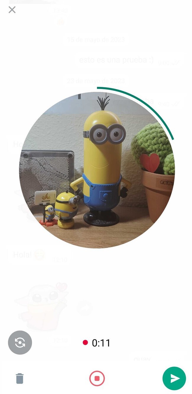 Qué son y cómo enviar notas de video en WhatsApp