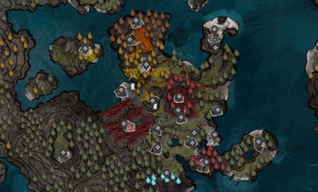 Mapa interactivo de Clair Obscur Expedition 33 con todas las ...