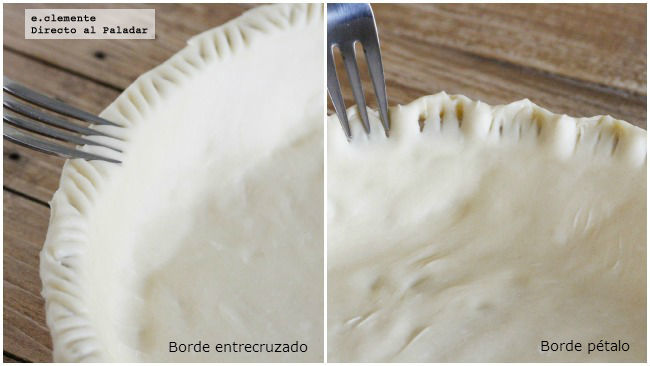 Cómo hacer bordes decorativos para tus tartas