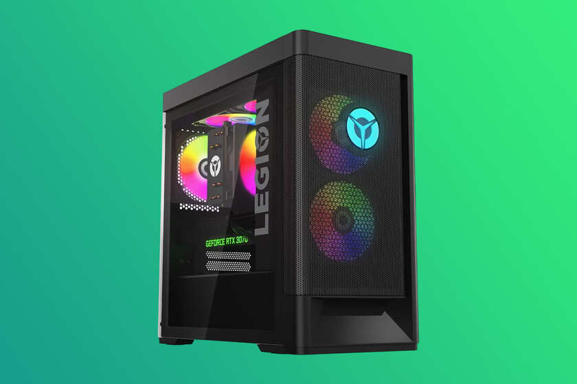 Este PC gaming Lenovo con i7 y NVIDIA RTX 3070 es una bestia que puede ...