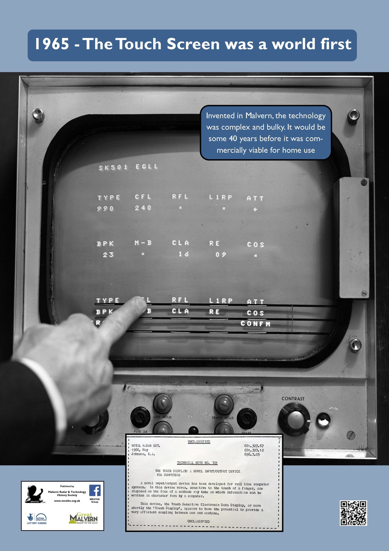 La historia de las primeras pantallas táctiles y su origen en el ...