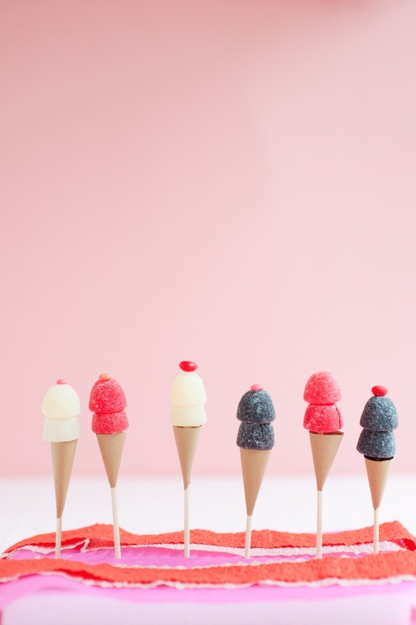 Ideas para decorar postres de helado