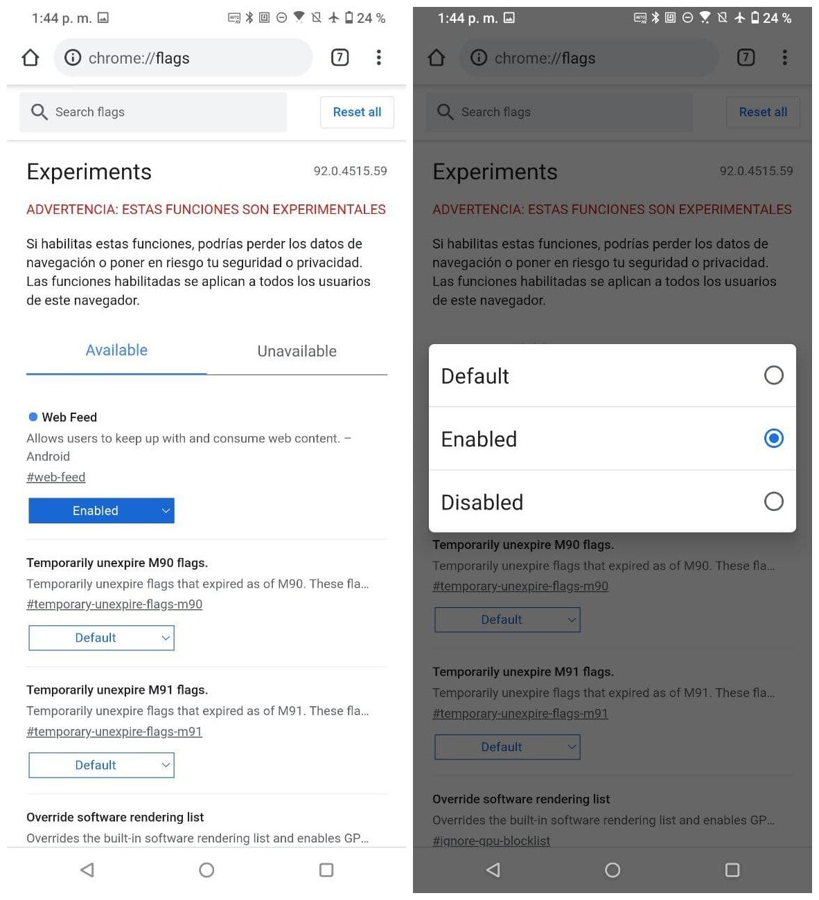 El lector de RSS de Google Chrome ya se puede probar en Android: así se ...