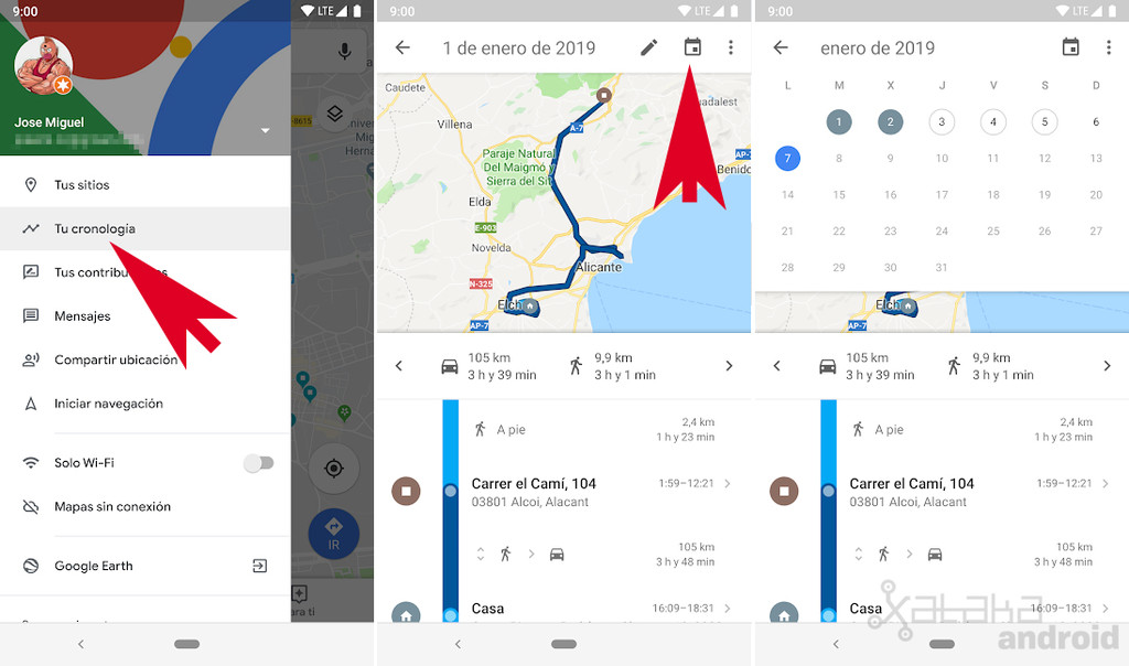 Tu cronología en Google Maps: cómo consultar y gestionar el historial de ubicaciones de tu Android
