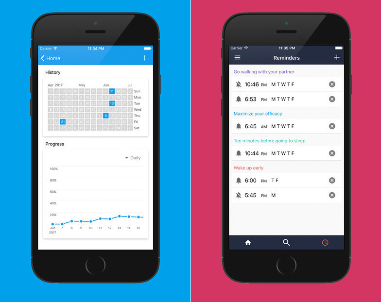 Tinygain: una app que ayuda a crear rutinas, de entenamiento y otras, para mejorar la salud