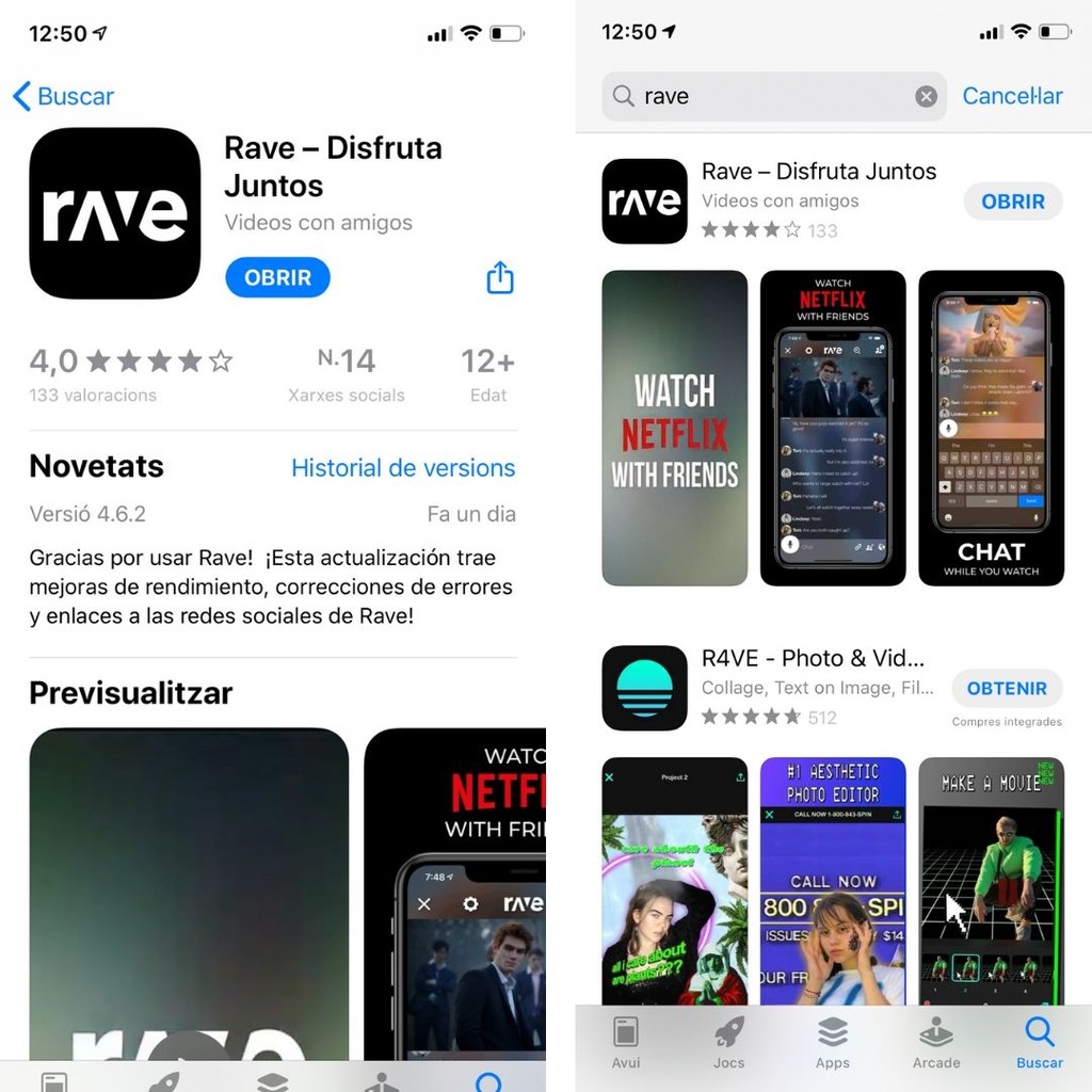 Probamos Rave, la aplicación con la que quedar con tus amigos para ver ...