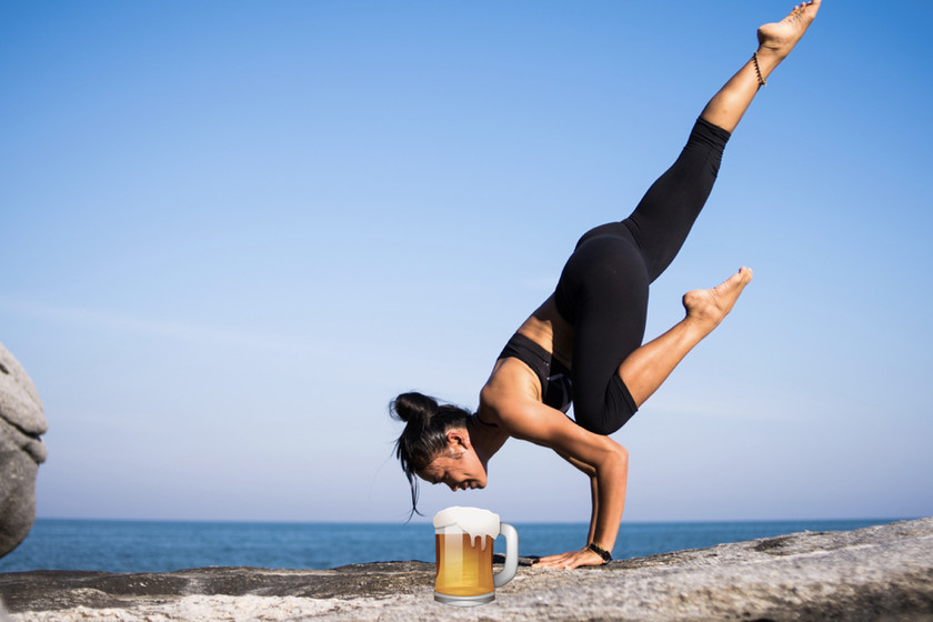 Clases de Yoga con cerveza, o como pasar de algo saludable a ...