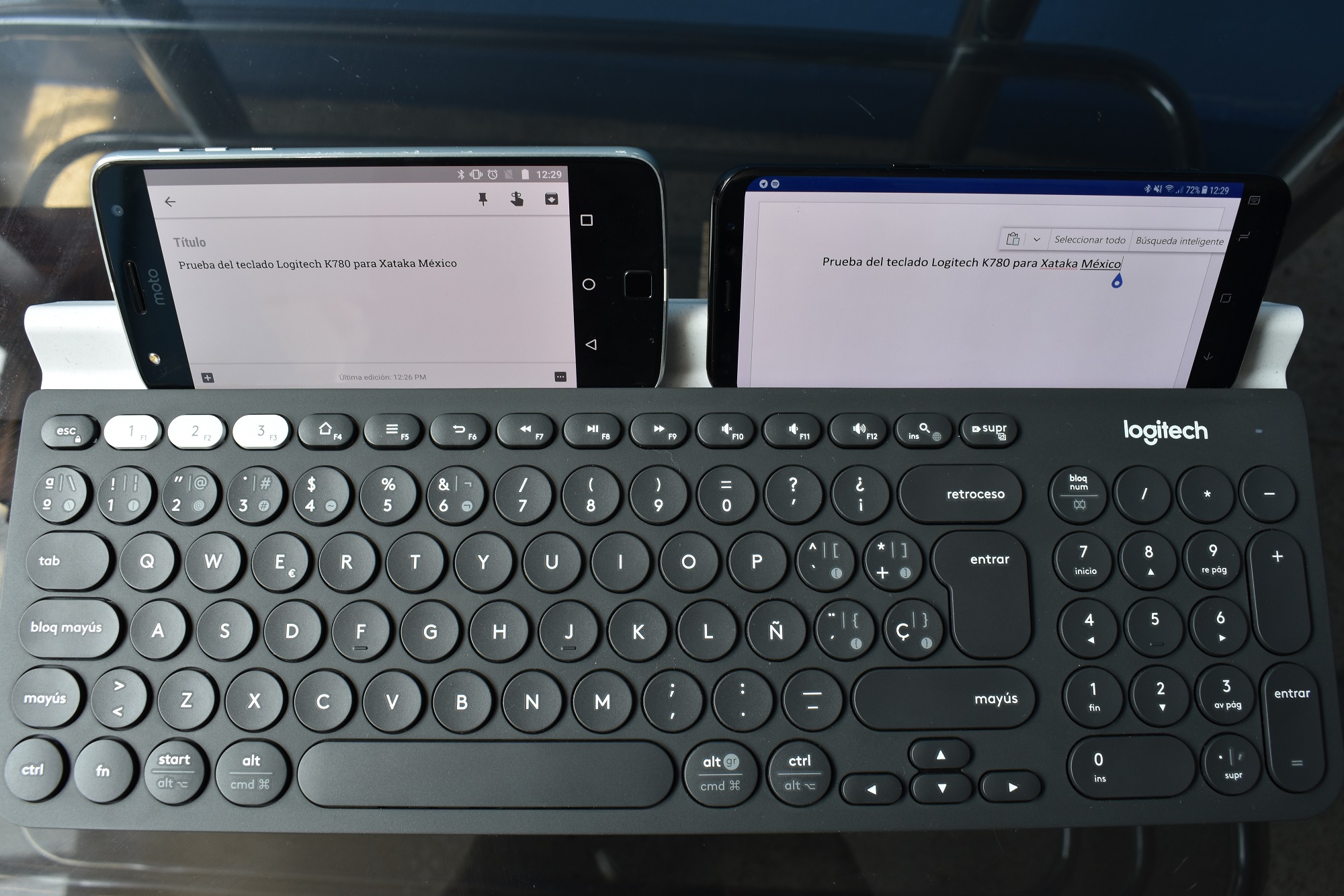 Teclado Bluetooth Logitech K780, análisis