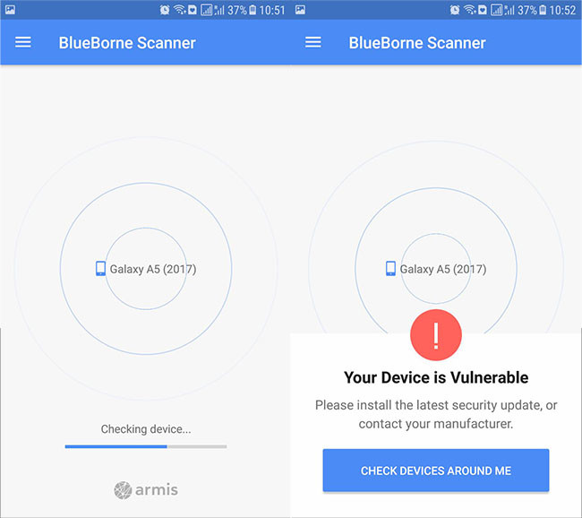 Comprueba si tu Android es vulnerable al ataque BlueBorne con esta ...