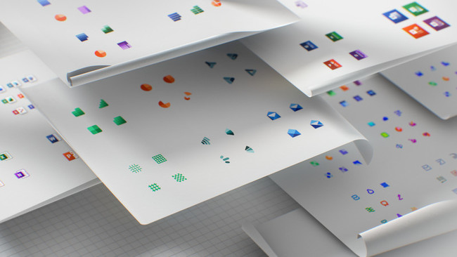 Microsoft rediseña los iconos de Office con su nuevo lenguaje de diseño ...