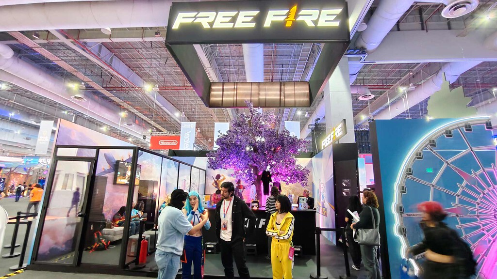 Free Fire llevó Solara, su nuevo mapa futurista, a CCXP México: así se ...