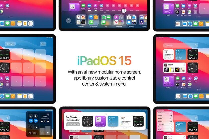 Un nuevo concepto de iPadOS 15 nos muestra cómo podría ser la llegada de los widgets, la ...