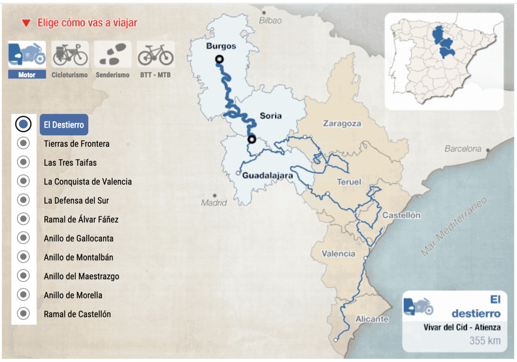 Camino del Cid, una ruta por la Edad Media
