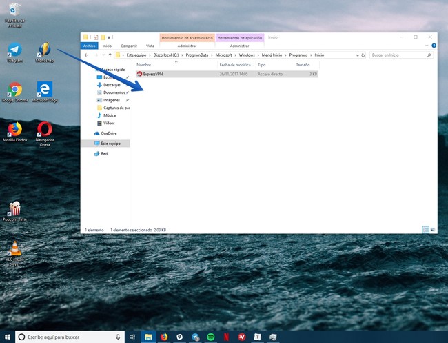 Cómo ejecutar un programa al iniciar Windows 10