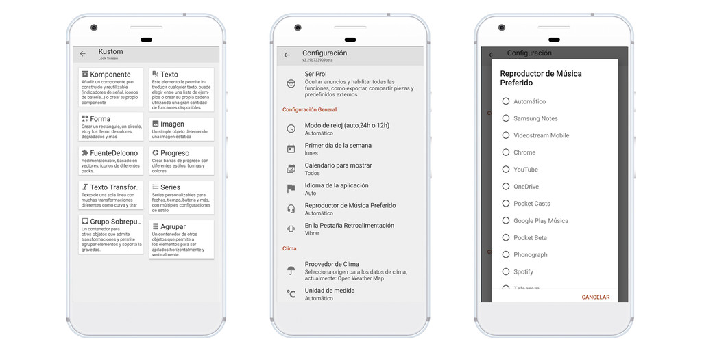 Cómo personalizar la pantalla de bloqueo de tu Android con KLCK Kustom Lock Screen