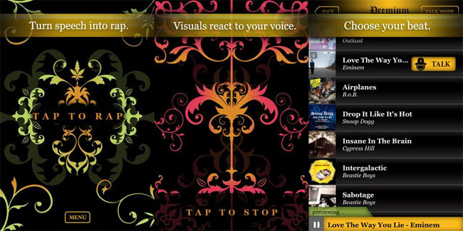 Smule lanza AutoRap para Android ¡Conviértete en un rapero!