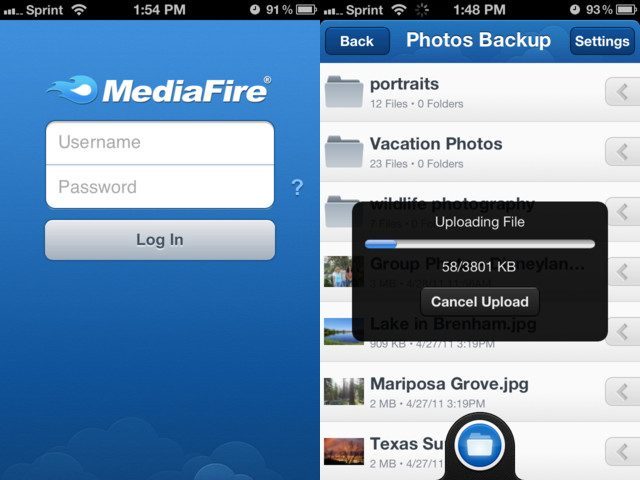 MediaFire aparece en iOS con 50 GB gratis
