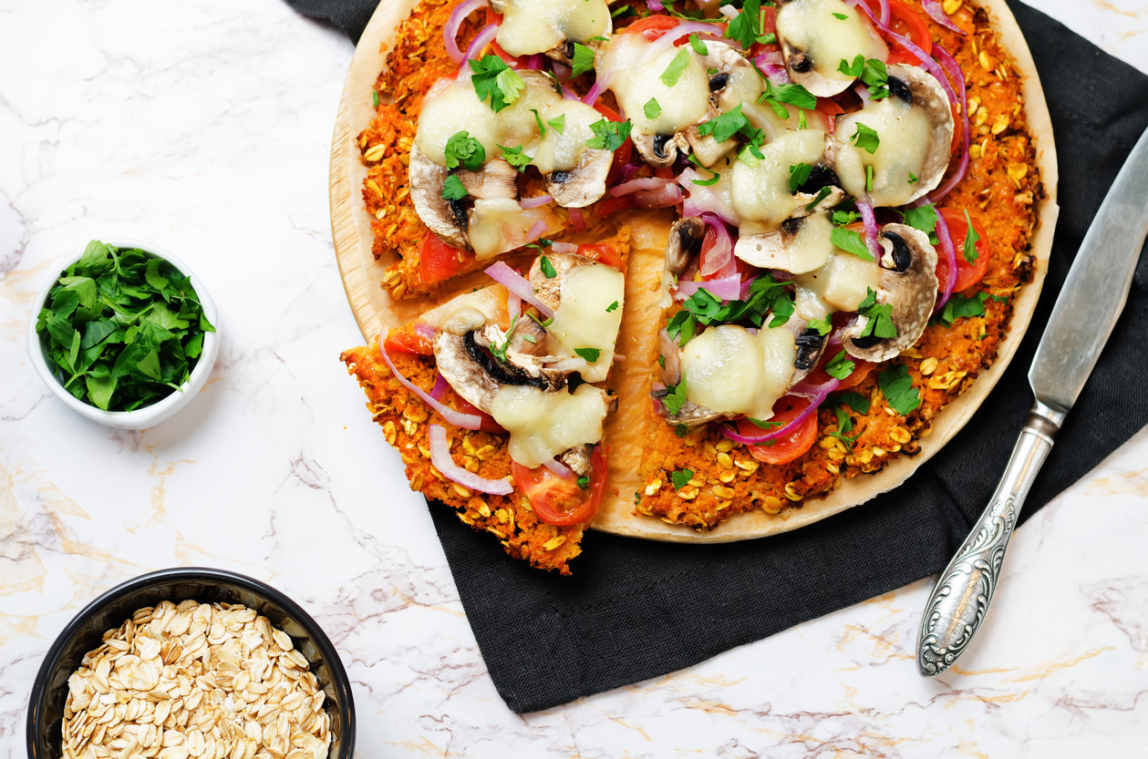 PIzza fitness. Receta saludable