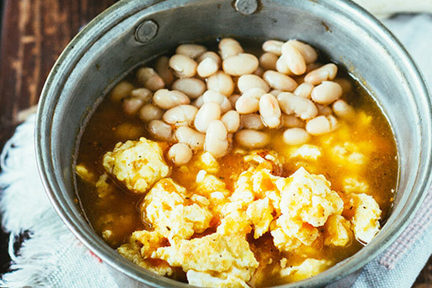 Chile con huevo. Receta